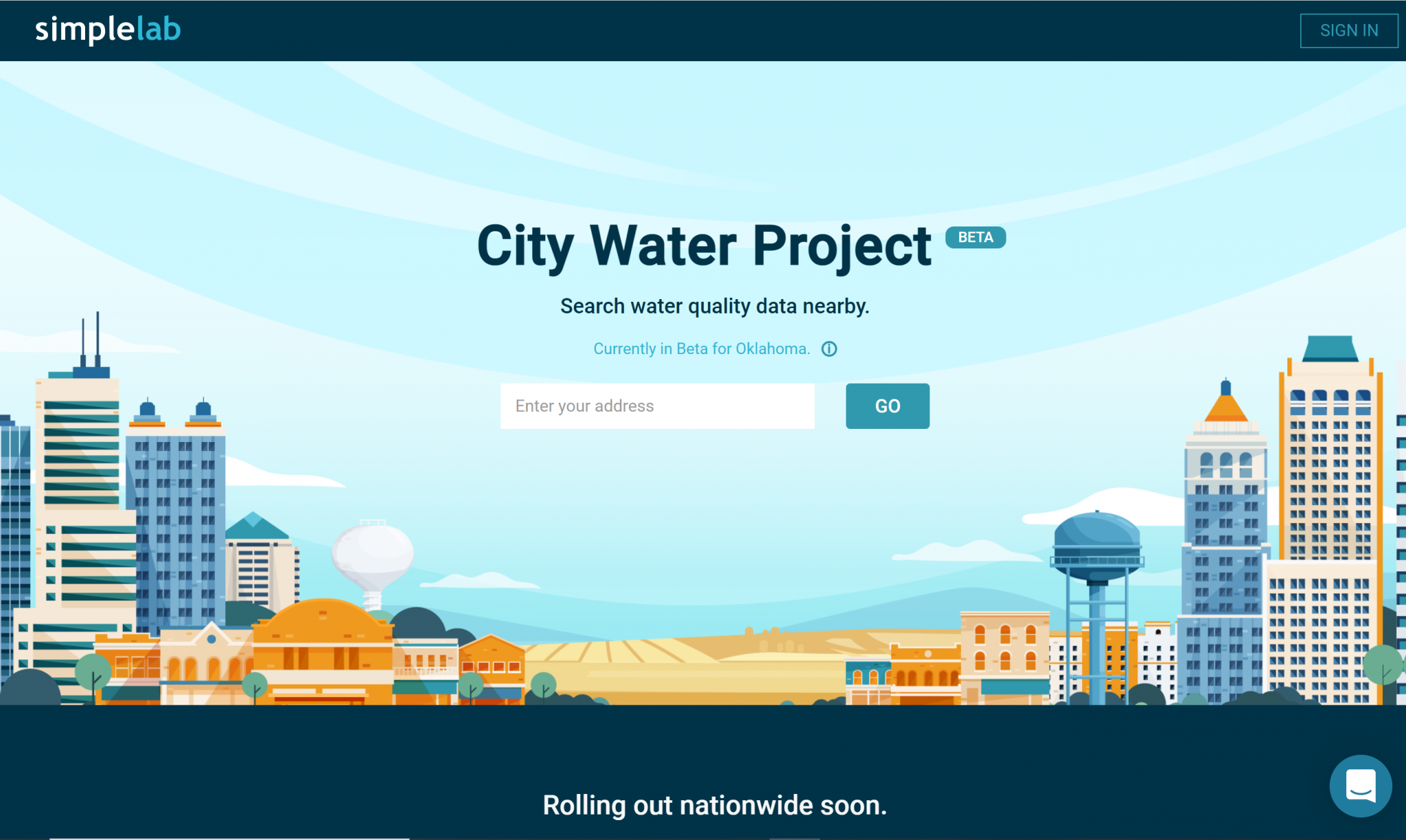 Make Water Famous – Water quality data made available on tap
