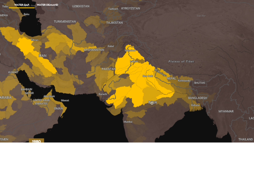 Make Water Famous – New interactive maps reveal global water supply gap