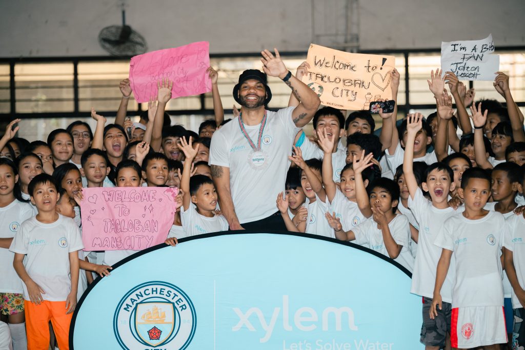 Make Water Famous – Man City legend visits Philippine water project