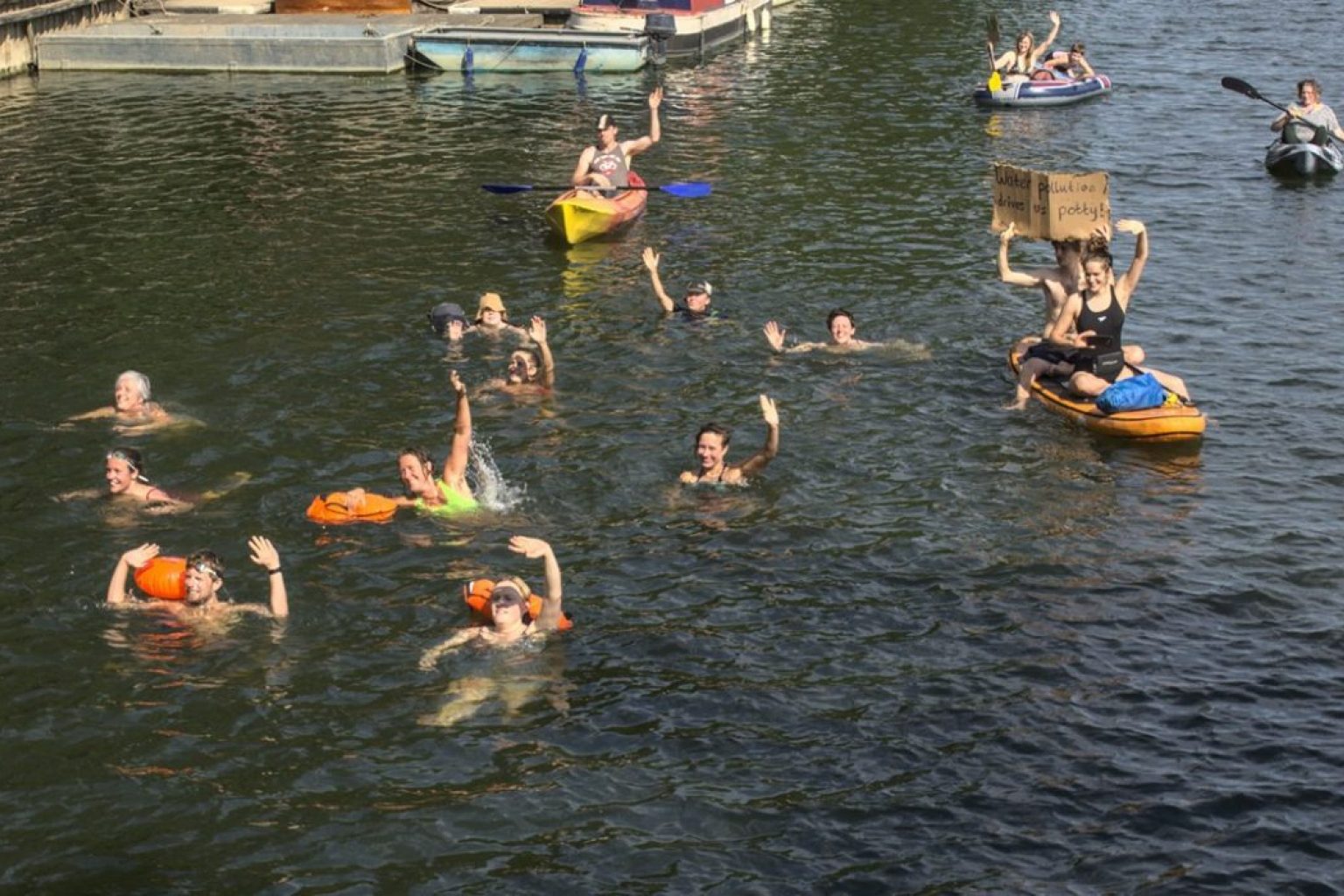 Make Water Famous – Campaigners win bathing status for stretch of Thames