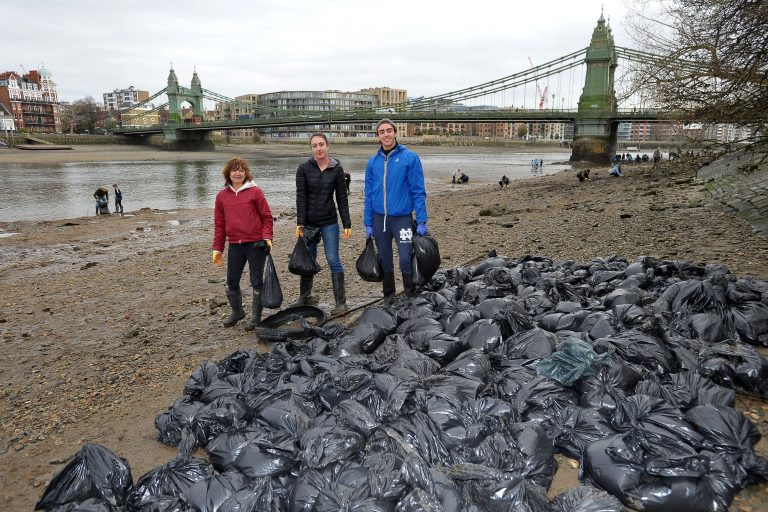 Make Water Famous – Plasticblitz on River Thames will be biggest ever