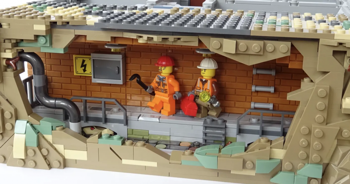 Make Water Famous – Sewerage inspires LEGO creation