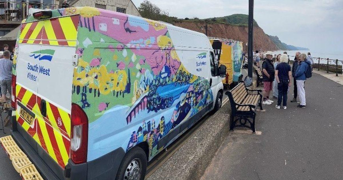Make Water Famous – It's a wrap - decorated van hits the road