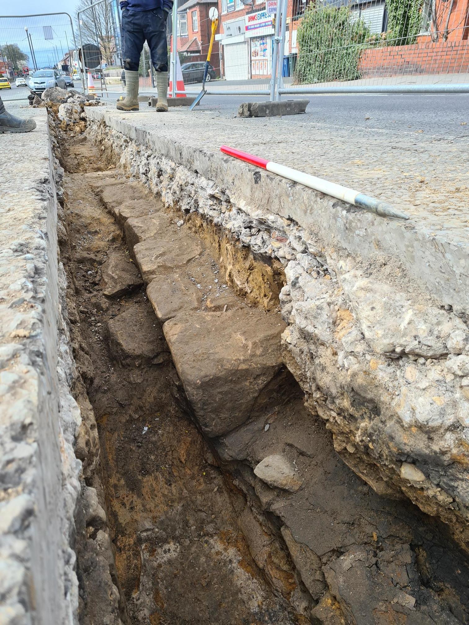 Make Water Famous – Water workers unearth section of Hadrian’s Wall