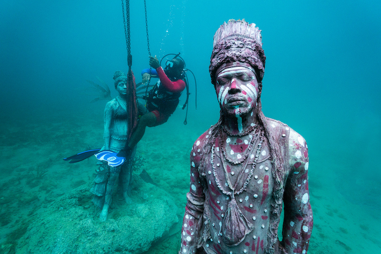 Make Water Famous – Undersea sculptures celebrate Grenada's island culture